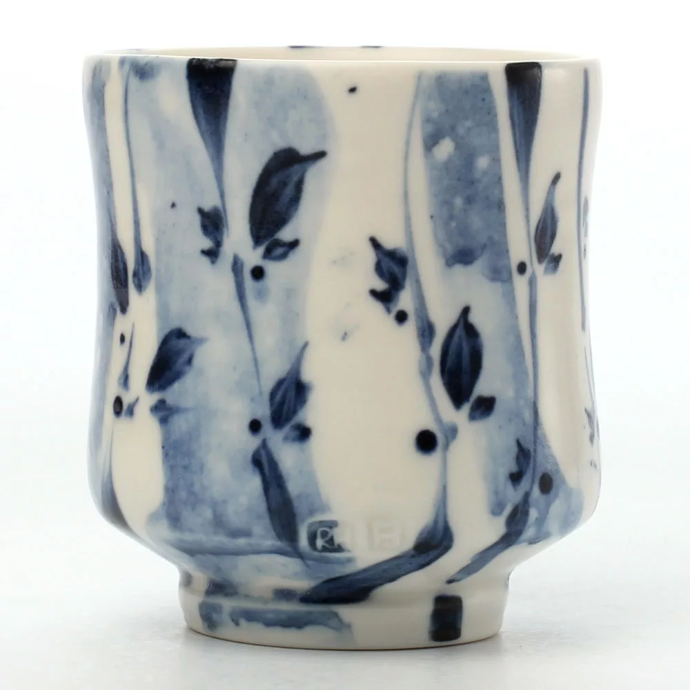 Plate 'Wetland grass and small birds' - Online Ceramics
